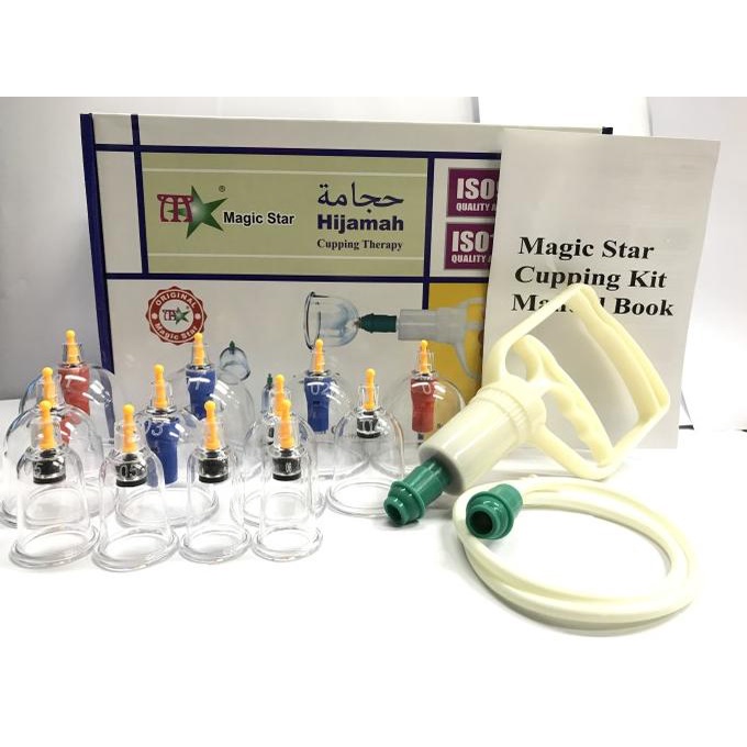 Jual MagicStar Alat Bekam isi 12 / Kop Angin / Hijamah Cupping Therapy Lc | Shopee Indonesia