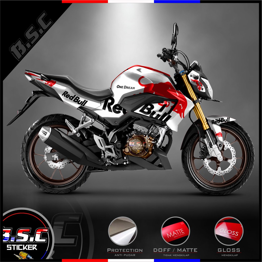 Jual BISA CUSTOM STICKER DECAL FULL BODY CB V4 KODE DESAIN BANTENG BISA ...