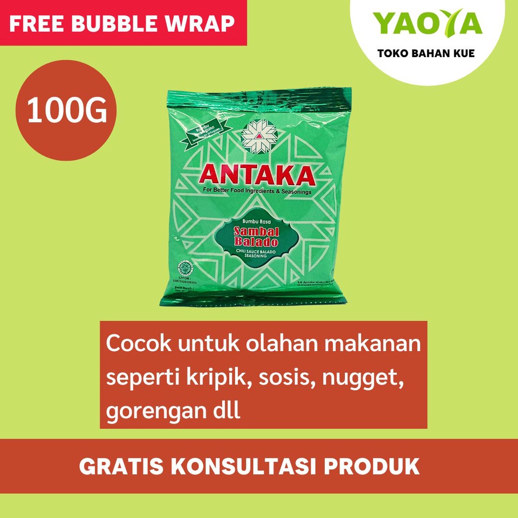 Jual ANTAKA BUMBU 100G RASA SAMBAL BALADO | Shopee Indonesia