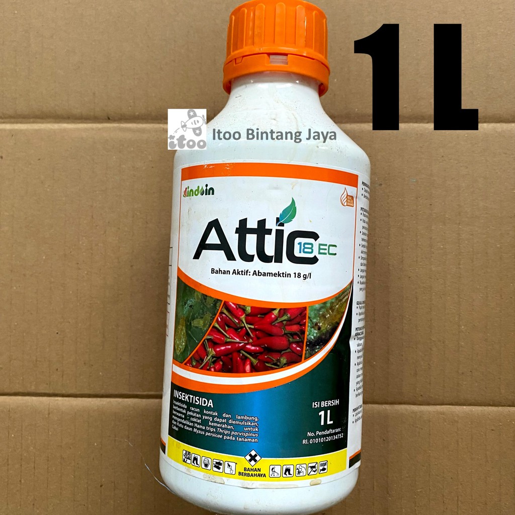 Jual Insektisida Kontak Attic Abamectin 18 EC 1 Liter | Shopee Indonesia