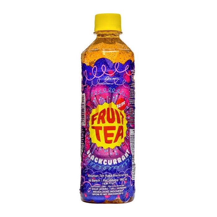 Jual FRUIT TEA BLACKCURRANT 500ML | Shopee Indonesia