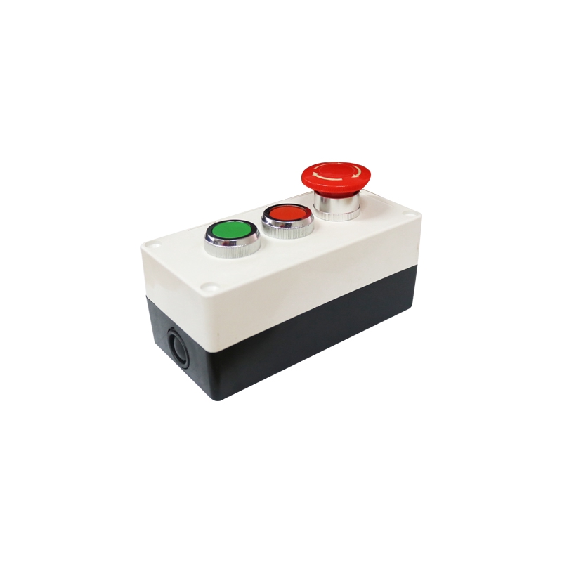 Jual EELIC COB-JLBX3 Control box push button 22mm 3 lubang indoor atau ...