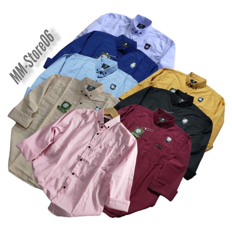 Jual KEMEJA POLOS PANJANG KEMEJA POLOS KEMEJA FORMAL KEMEJA KERJA ...