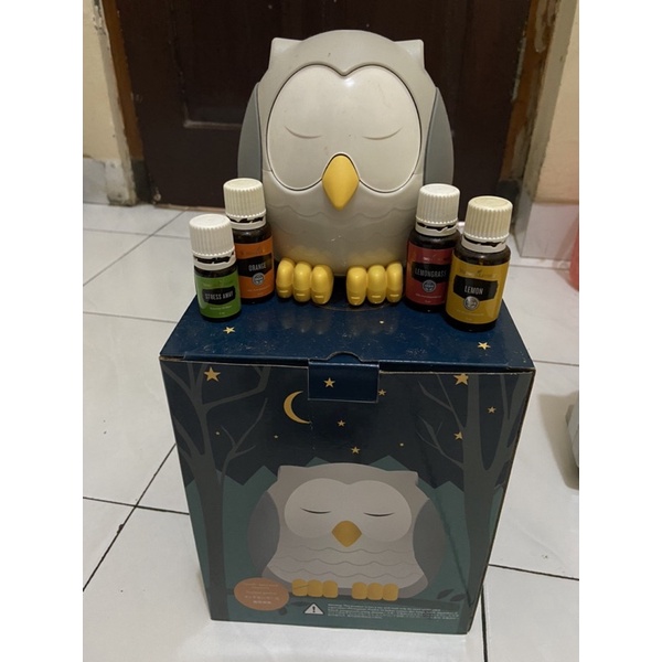 Jual Preloved Young Living Owl Diffuser & Oil | Shopee Indonesia