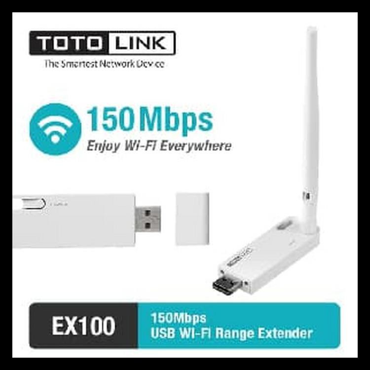 Jual Totolink Ex100 Wifi Range Extender Repeater 150Mbps Usb Power ...