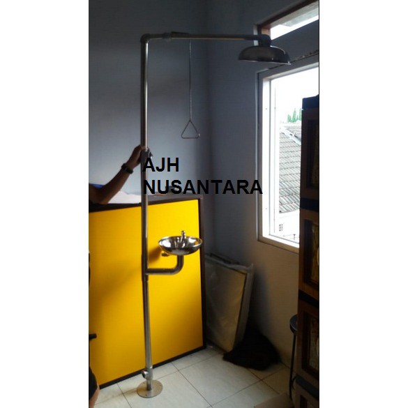 Jual Emergency Shower WITH Eye Wash ( READY STOK ) | Shopee Indonesia