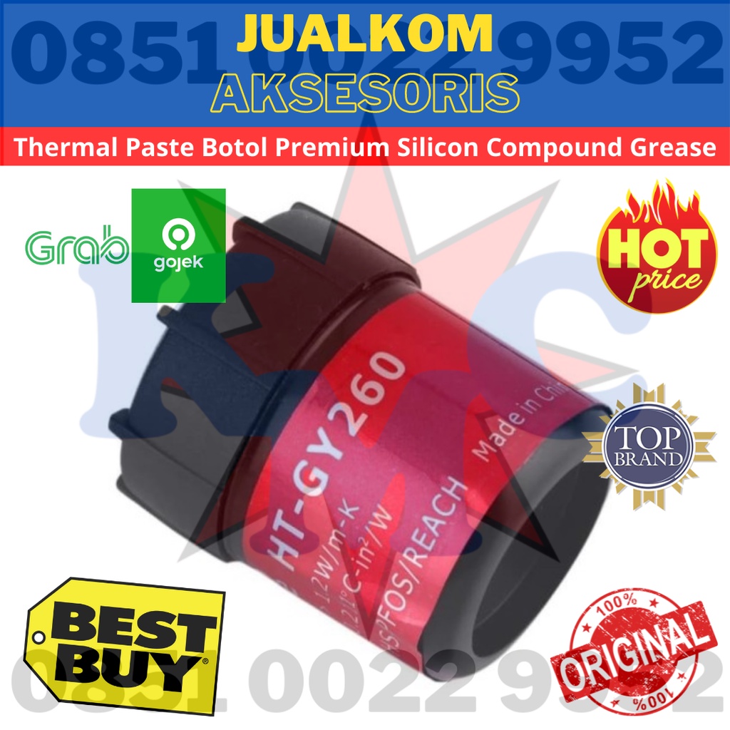 Jual Thermal Paste Botol Premium Silicon Compound Grease | Shopee Indonesia
