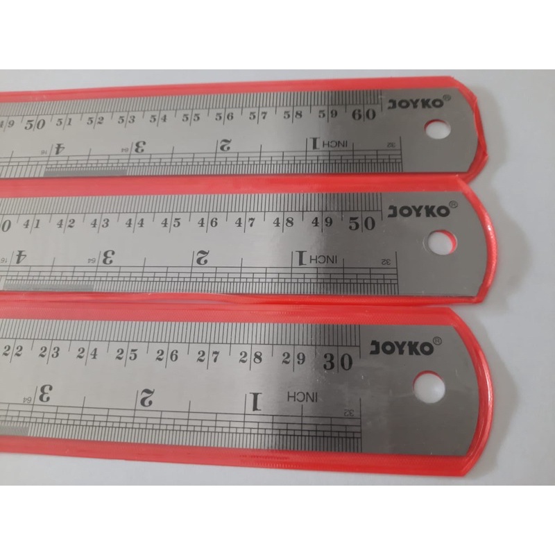 Jual Penggaris besi joyko 30cm / 50cm / 60 cm | Shopee Indonesia