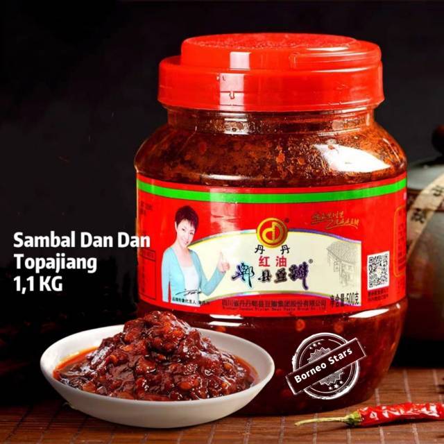 Jual pixian Dan Dan Chili sichuan Dou Ban jiang 1.1 kg 丹丹豆瓣酱 | Shopee ...