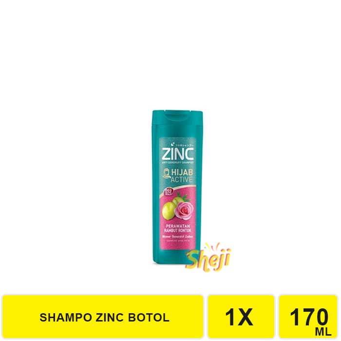 Jual SHAMPO ZINC 170 ML BOTOL | Shopee Indonesia