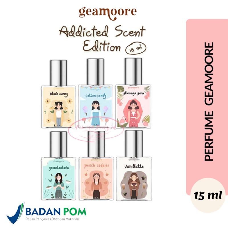 Jual (BPOM) GEAMOORE ADDICTED SERIES Botol Spray 15ml | ADICTED SERIES ...