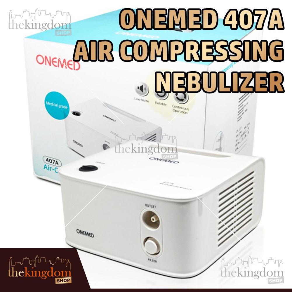 Jual OneMed 407A Nebulizer Inhaler Mesin Kompresor Uap Asma Inhalasi ...