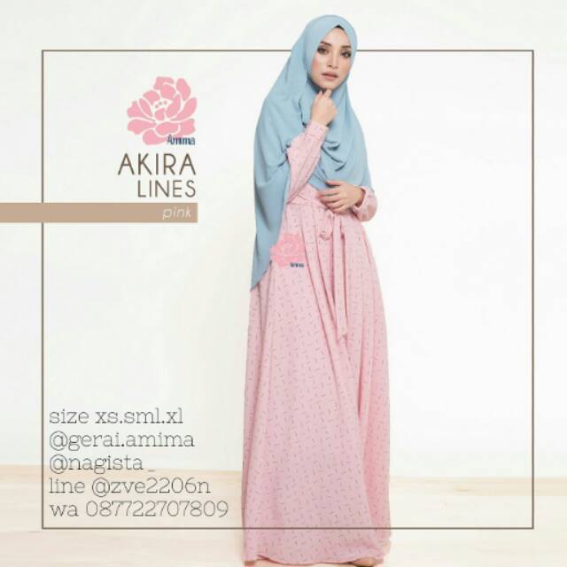 Jual Akira line pink by amima | Shopee Indonesia