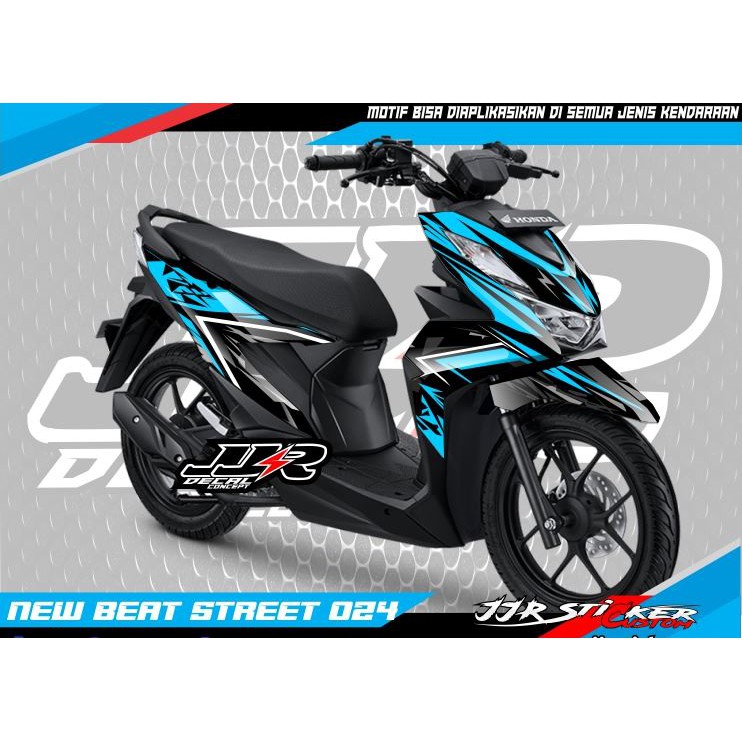 Jual stiker decal 2020-2023 Honda Beat Deluxe/Honda New Beat/Honda NEW ...