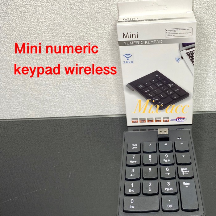 Jual Keypad Wireless keyboard Numeric Wireless | Shopee Indonesia