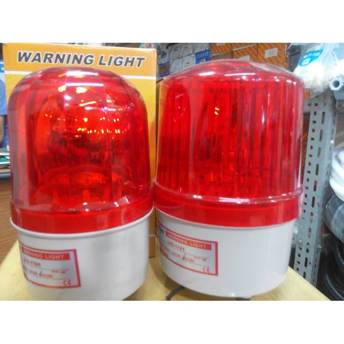 Jual Lampu Rotary 4 warning light Merah | Shopee Indonesia