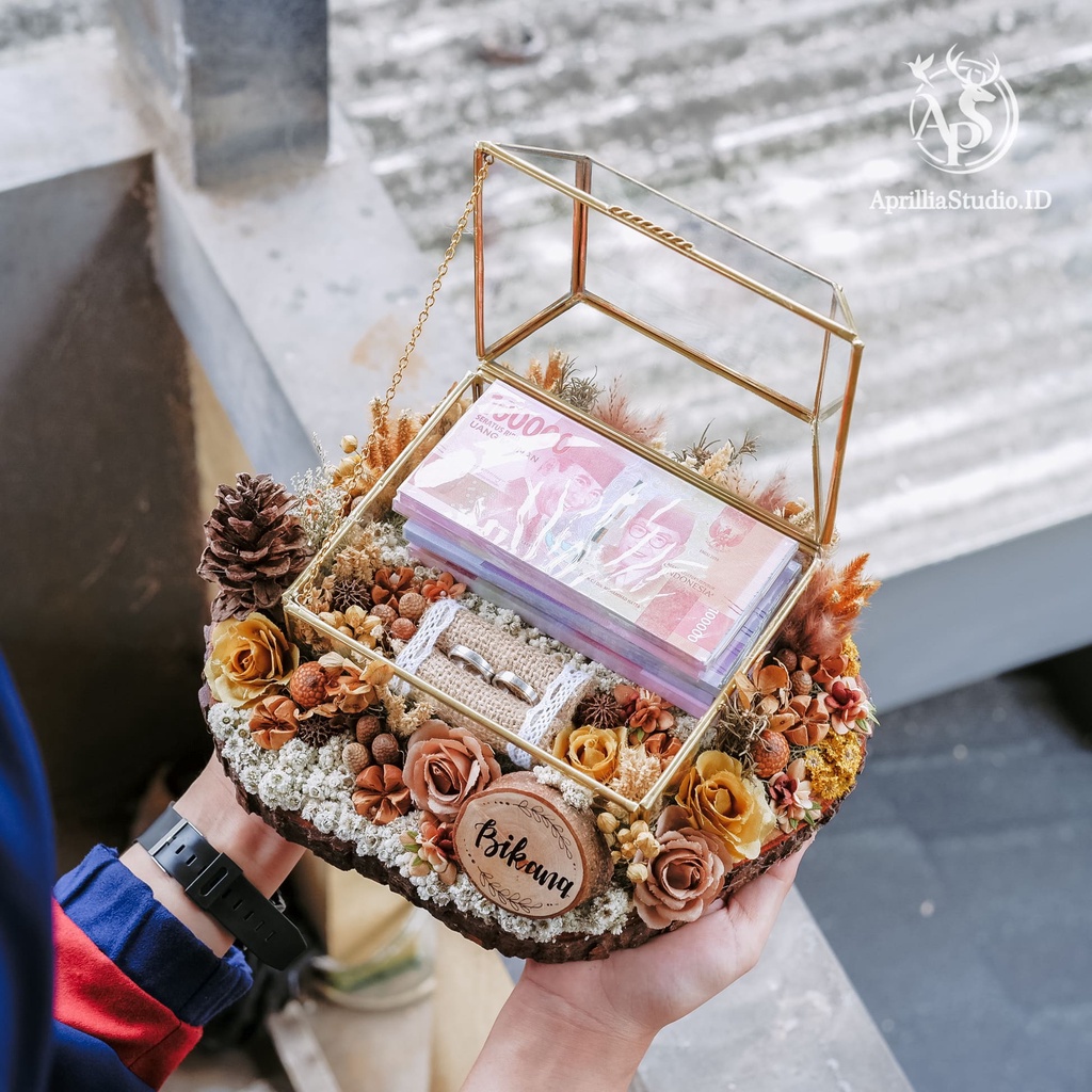 Jual KOTAK UANG MAHAR PERNIKAHAN | TEMPAT PERHIASAN | THERA BOX LARGE RUSTIC PREMIUM 2 | Shopee ...