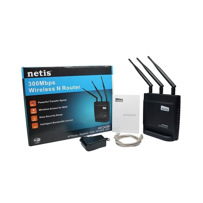 Jual WF2409D Netis 300Mbps Wireless N Router | Shopee Indonesia