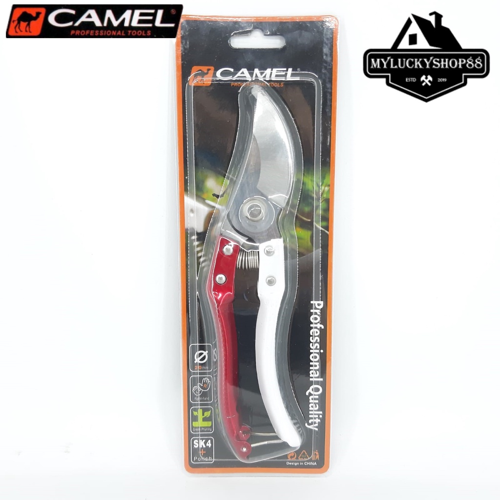Jual Camel Gunting Dahan Merah Putih P12 Pruning Bonsai Ranting Tanaman ...