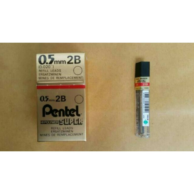 Jual Lead Refill 'PENTEL' C505-2B ( isi mechanical pencil ) | Shopee ...