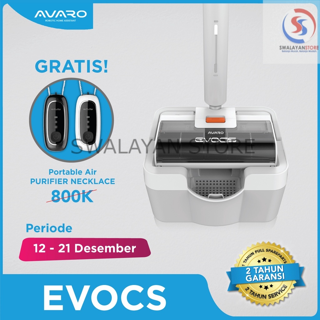 Jual Pembersih Debu Avaro Evocs Vacuum Cleaner - Evocs Alat Pel Canggih - wet and dry floor ...