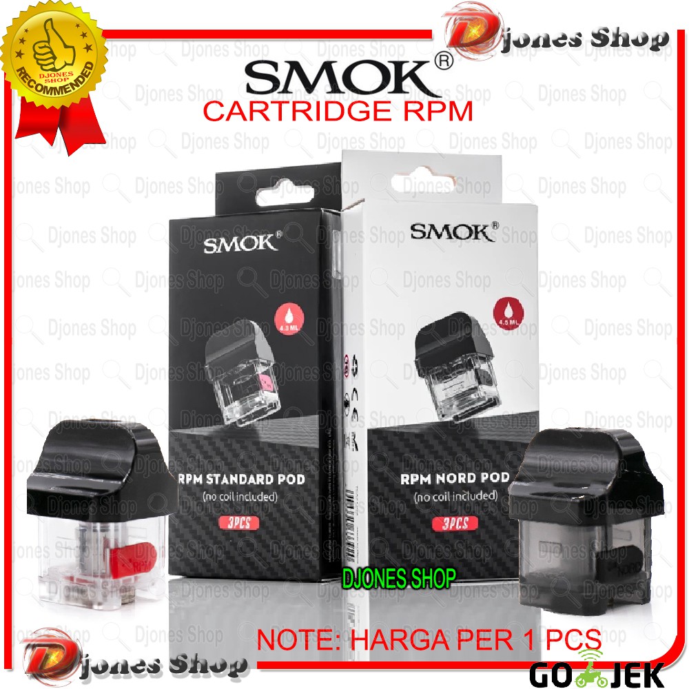 Jual Cartridge RPM Empty Pod - SMOK RPM Standard Pod / RPM Nord Pod ...