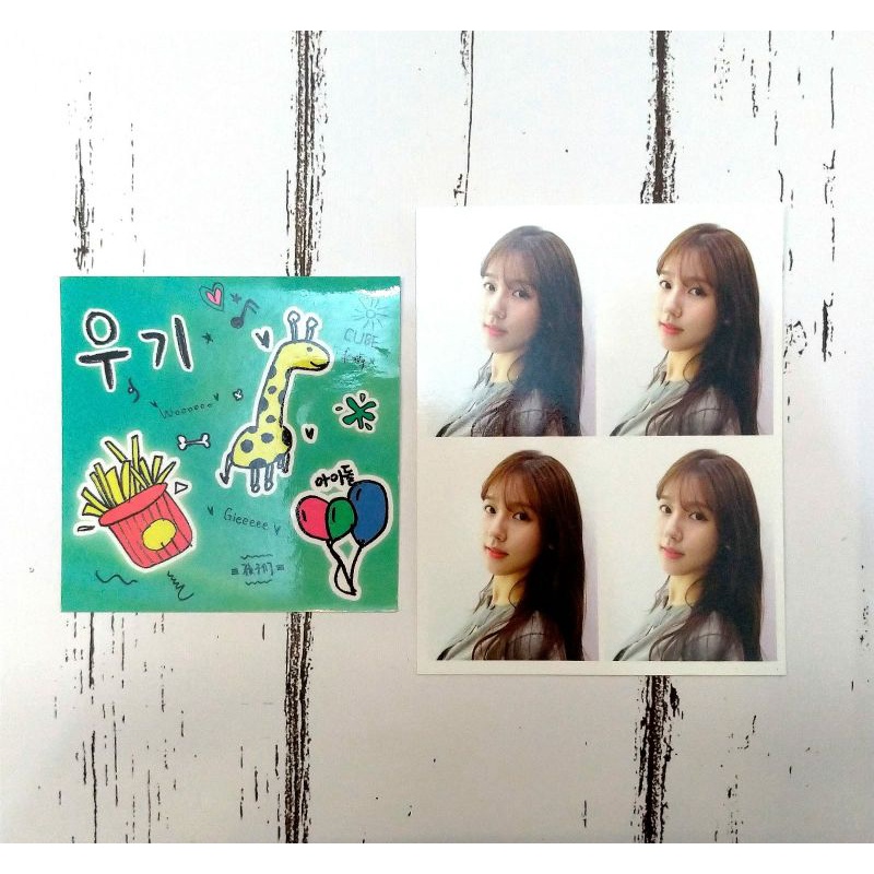 Jual (G)i-dle Miyeon Yuqi I Am Sticker 4-cut photo photocard | Shopee ...