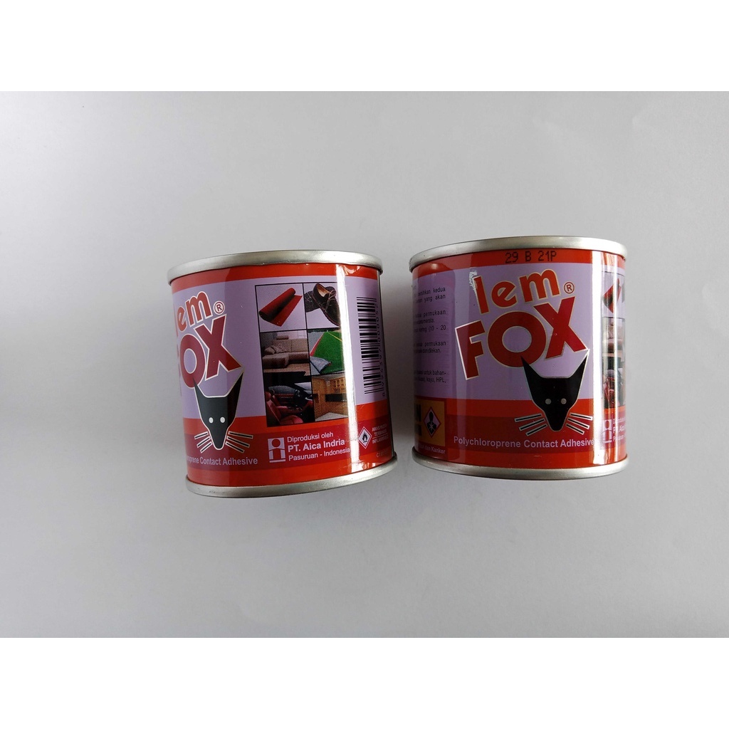 Jual Lem Fox Kaleng Merah 70gr | Shopee Indonesia
