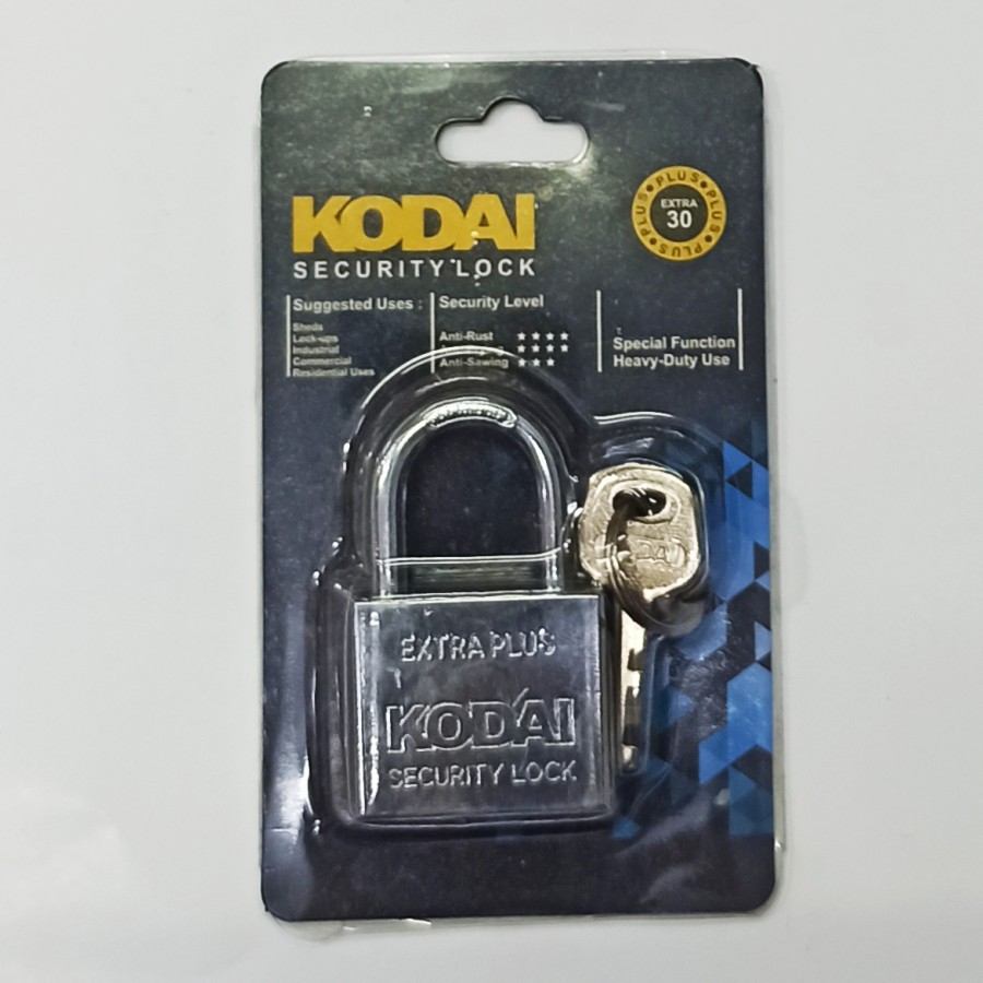 Jual Gembok 30mm Pendek Kodai Security Lock | Shopee Indonesia