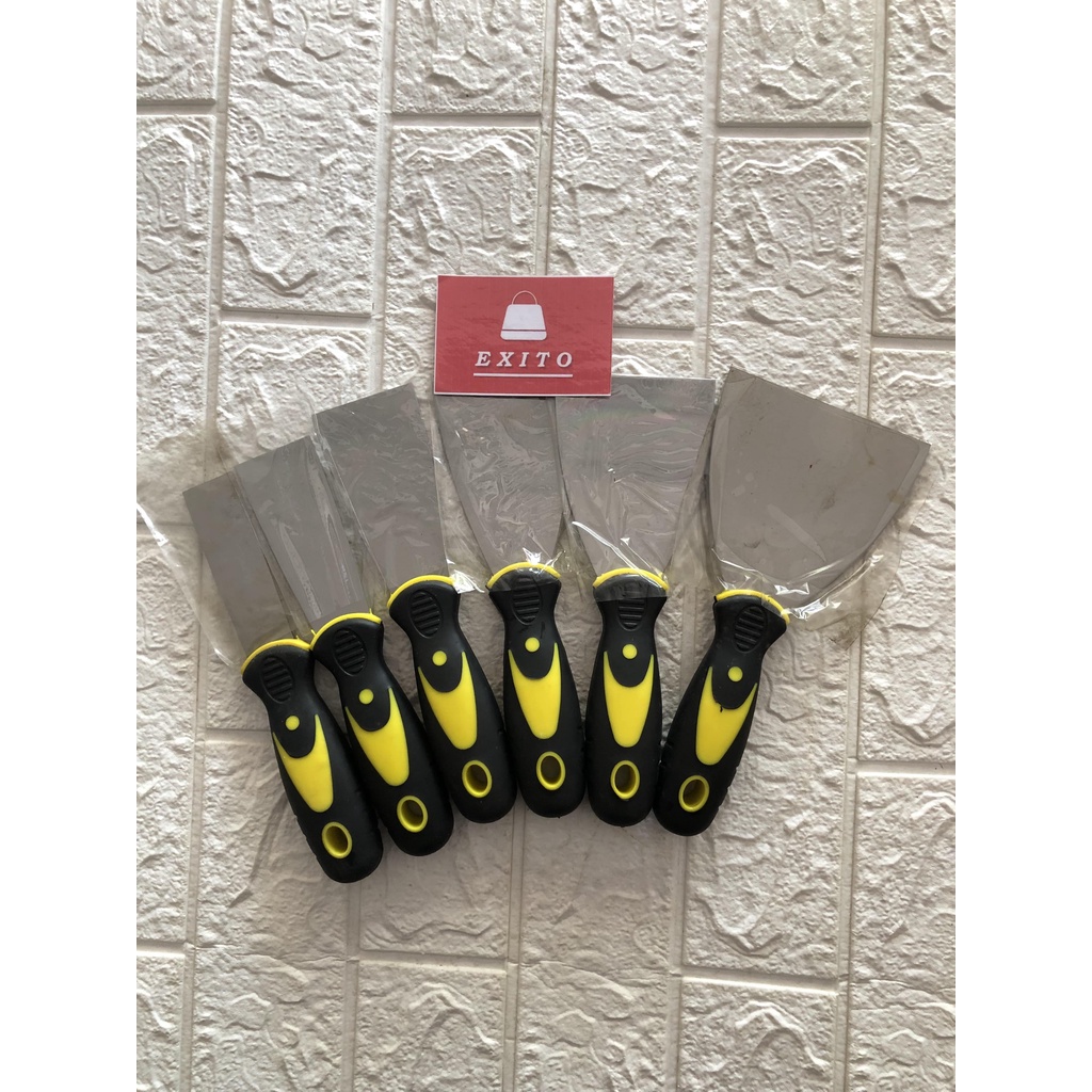 Jual Kape/Scrapper/Kape Gagang/Scraper Stainless Gagang Karet 1"/2"/3 ...