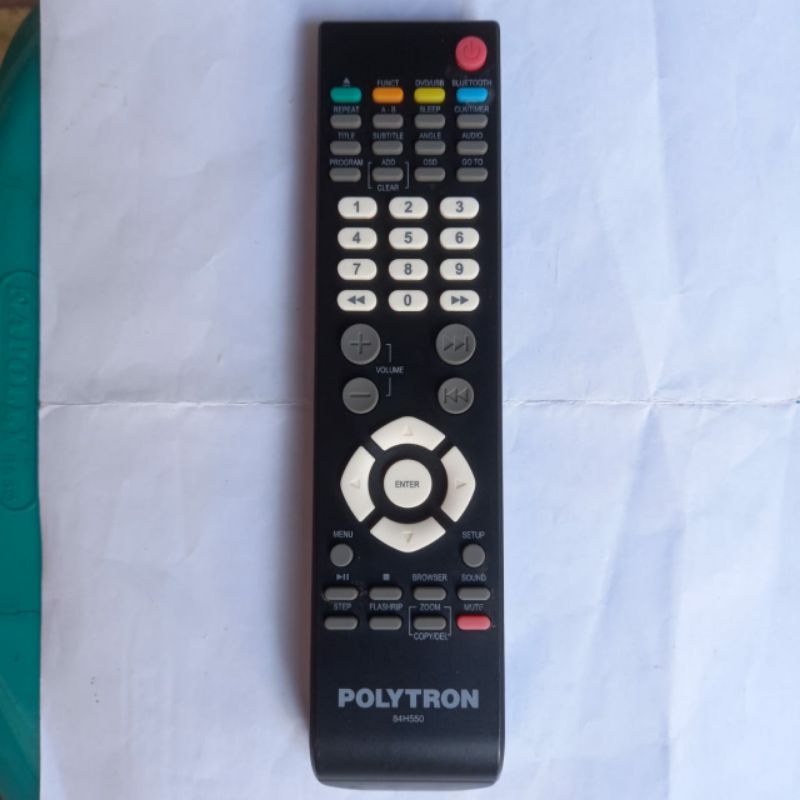 Jual Remote Home Theater POLYTRON Original Asli . 84H550 . | Shopee ...