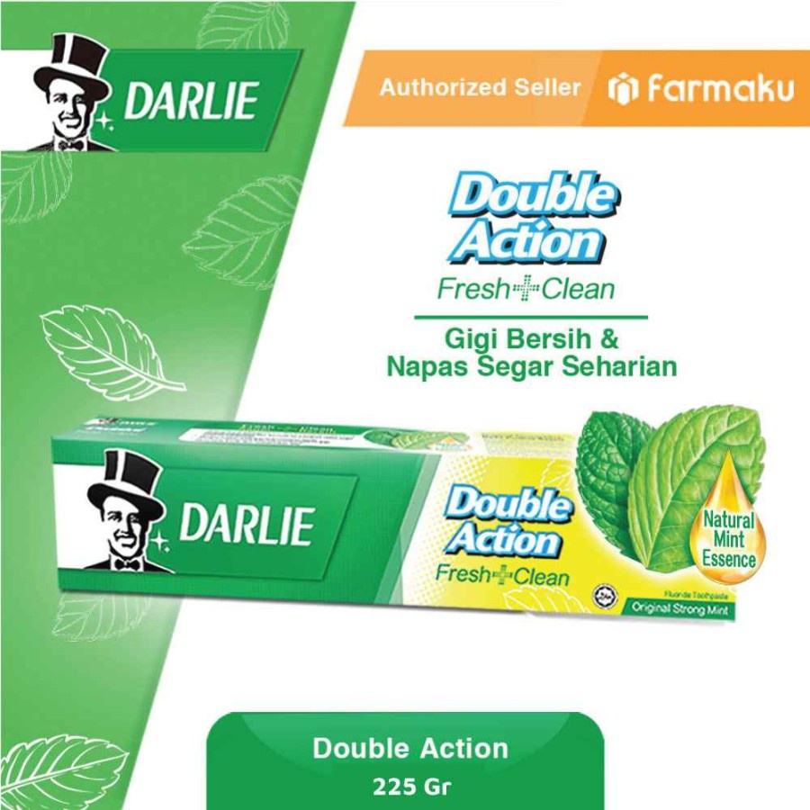 Jual Darlie Double Action Mint Pasta Gigi 225 gr Odol CandyBerry ...