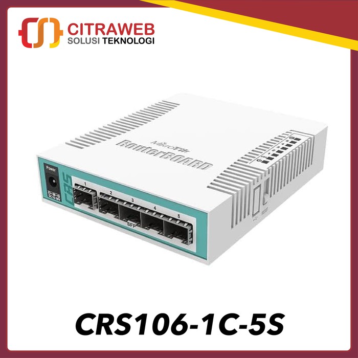 Jual Mikrotik CRS106-1C-5S | CRS 106 1C-5S | Shopee Indonesia