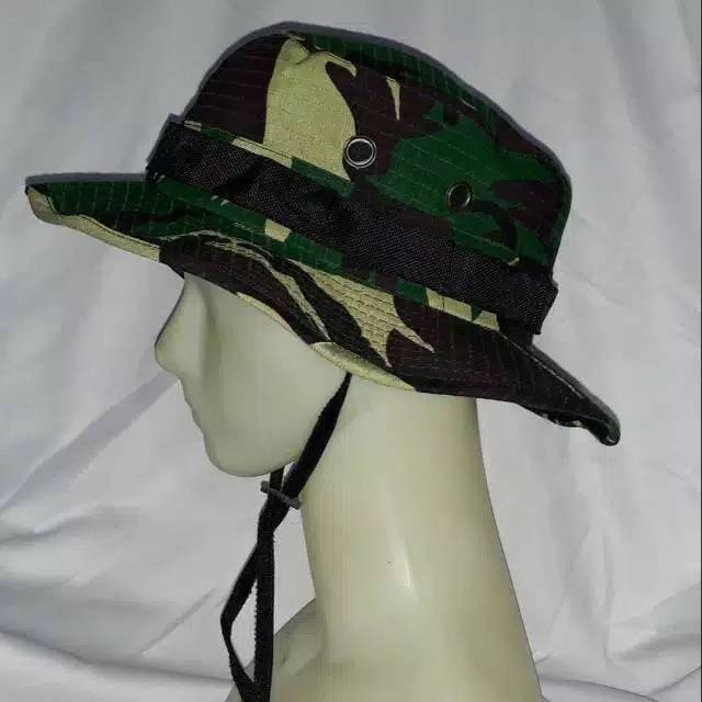 Jual TOPI RIMBA TOPI TENTARA LAPANGAN TNI LORENG CAMO | Shopee Indonesia