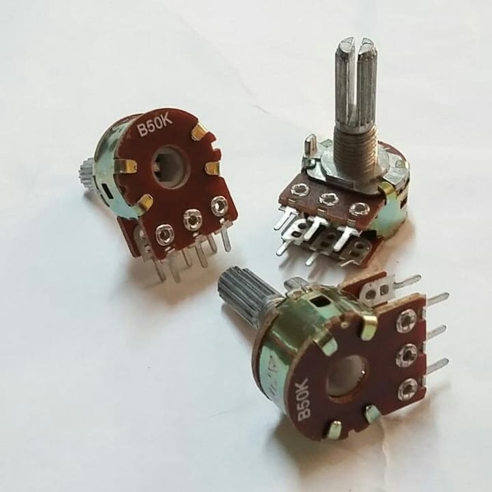 Jual Potensio Stereo 50K Ohm | Shopee Indonesia