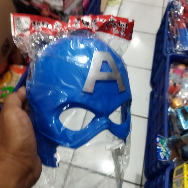 Jual TOPENG SUPER HERO NON LAMPU SPIDERMAN IRONMAN BUMBLE BEE ULTRAMAN ...
