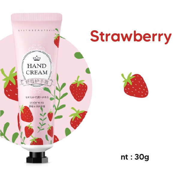 Jual KACHI - LUOFMISS Hand Cream Krim Tangan Alami Natural Pelembab ...