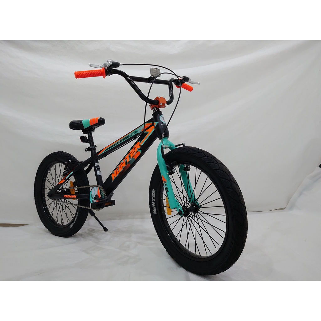 Jual Sepeda Anak Remaja Cowok Dewasa Bmx 20" Hunter Premium Ban 3.0 V ...
