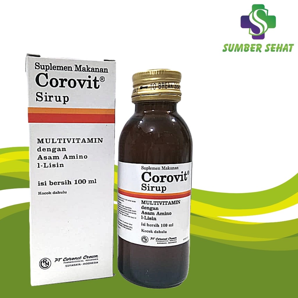 Jual COROVIT SIRUP 100 ML | Shopee Indonesia