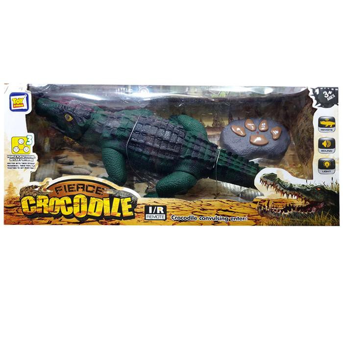 Jual Mainan remote control buaya RC crocodile fierce baterai box ...