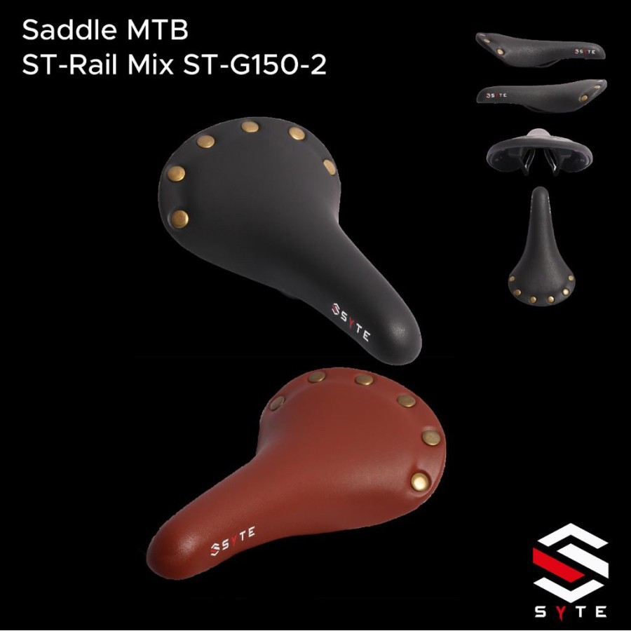Jual SADDLE / SADEL SYTE ST-G150-2 VINTAGE KANCING SEPEDA LIPAT FIXIE ...