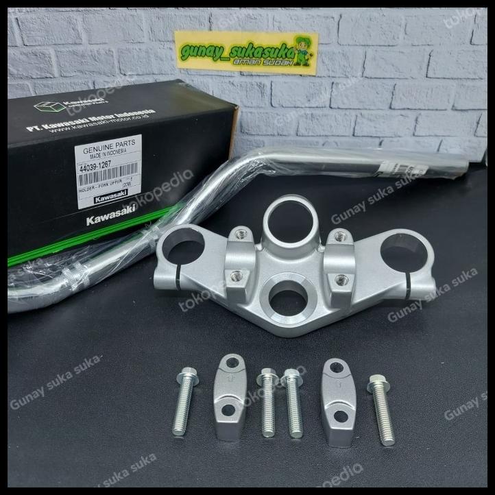 Jual Segitiga Atas Stang Stir Pipa Set Ninja Kis Ss Original Kawasaki ...