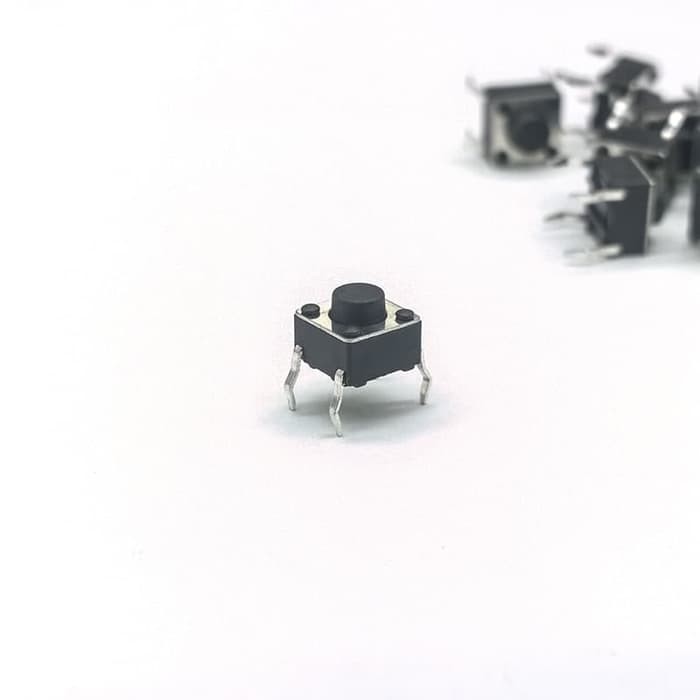 Jual Push Button Micro Switch 4 Pin 6x6x5 6x6x4.3 mm DIP tactile ...