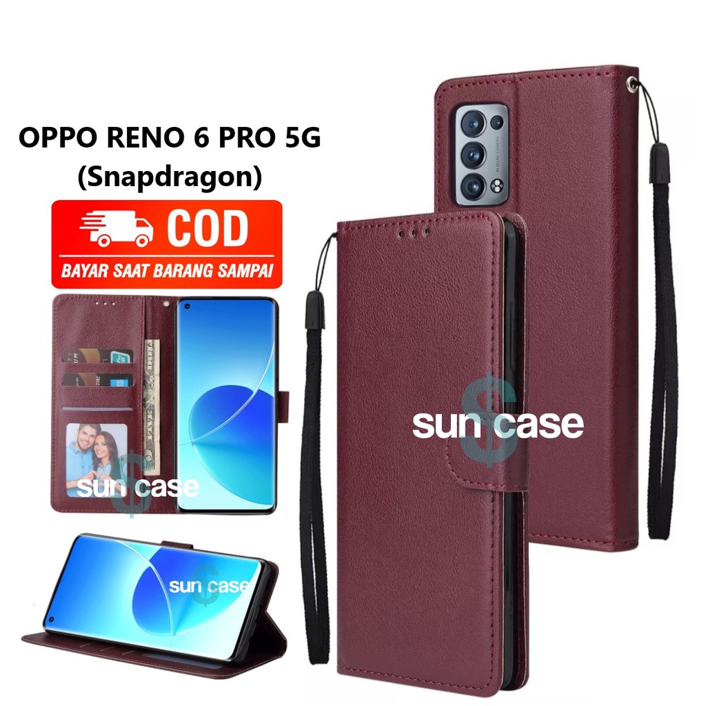 Jual Casing OPPO RENO 6 PRO 5G (Snapdragon) model flip buka tutup case ...