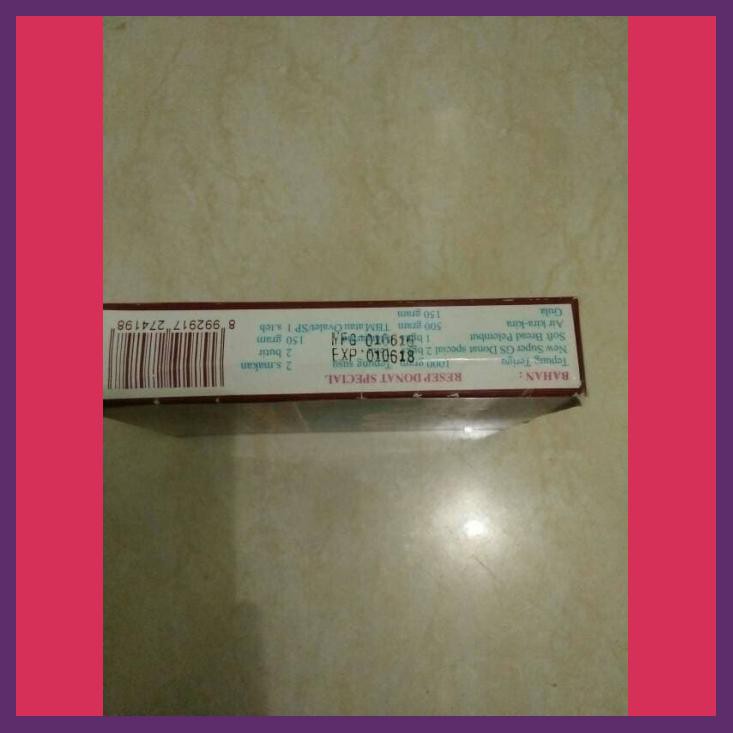 Jual RAGI DONAT+NEW SUPER GS DONAT SPECIAL 1BOX 4SACHET+RAGI DONAT ...