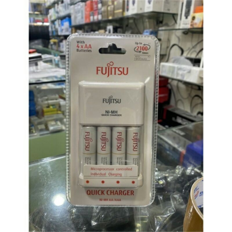 Jual Fujitsu Battery & Quick Charger 2 Hours 1900mAh - FCT344CEFX ( CL ...