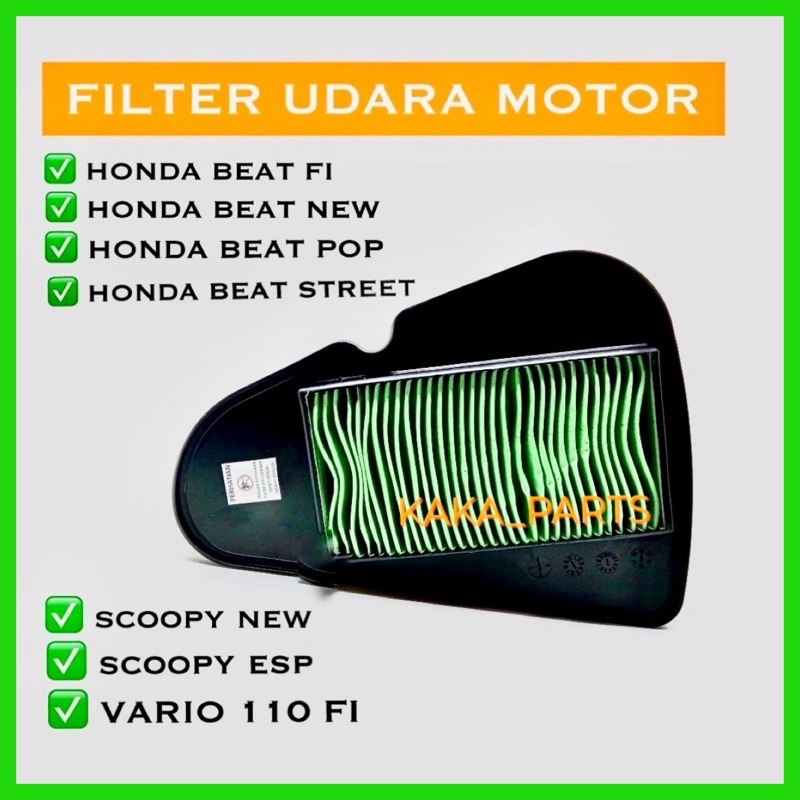 Jual filter udara honda beat F1 / beat esp / beat pop esp / beat new ...