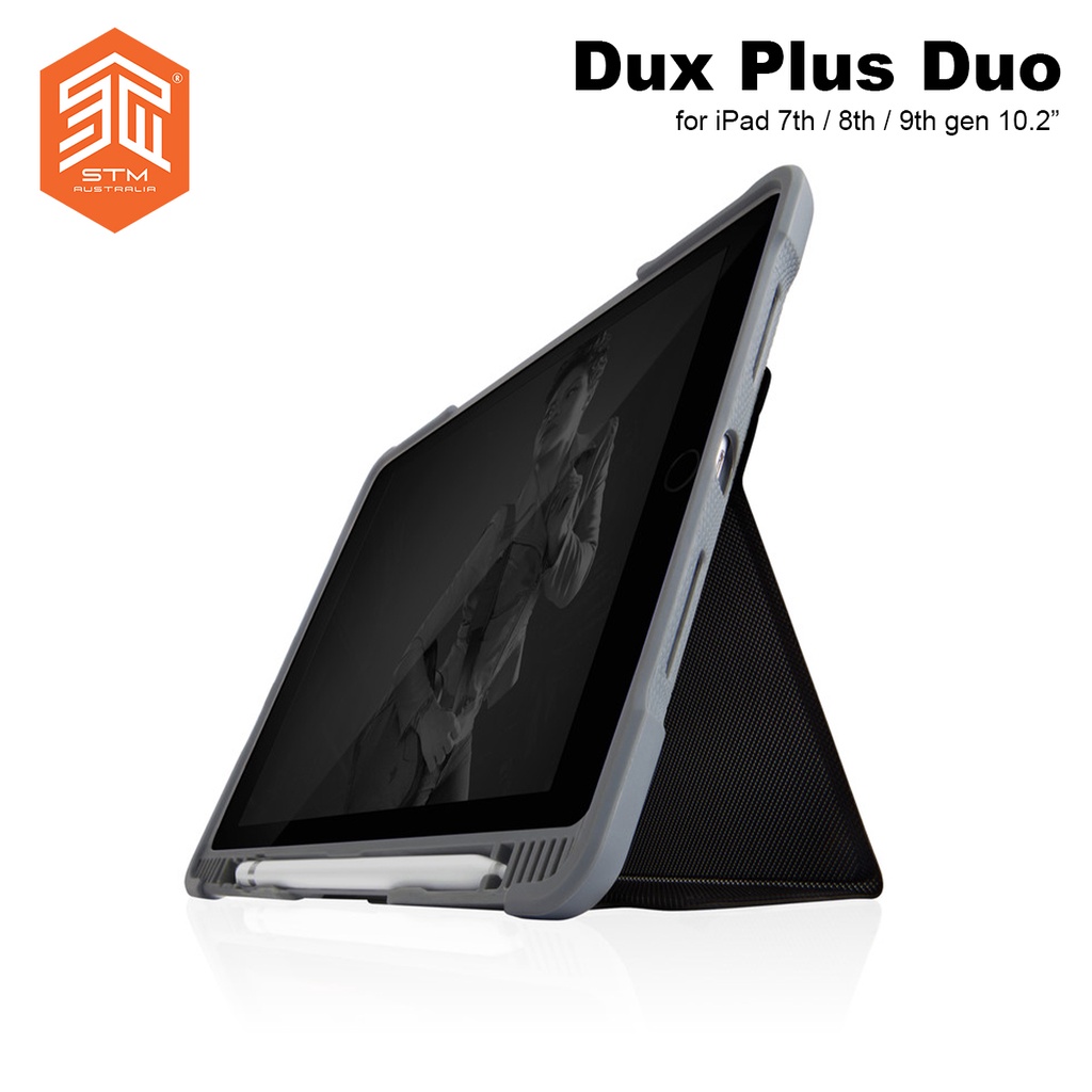 Jual Casing iPad 7 8 9 2019 2020 2021 10.2 Inch STM Dux Plus Duo Folio Casing | Shopee Indonesia