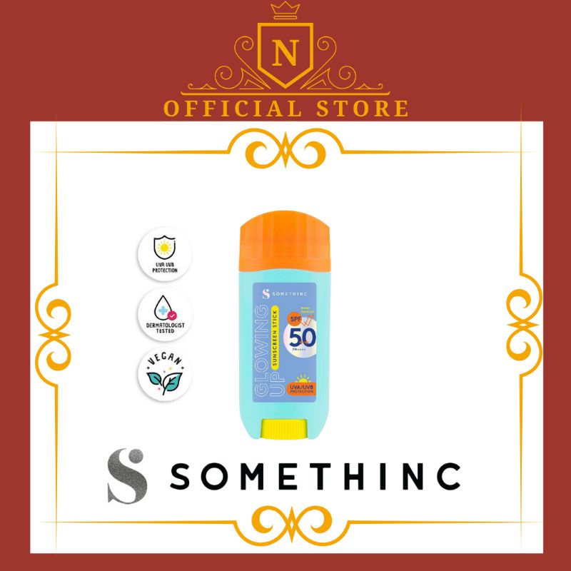Jual SOMETHINC Glowing Up Sunscreen Stick SPF 50+ PA ++++ | Shopee Indonesia
