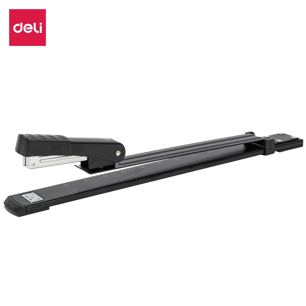Jual Stapler jilid buku Staples panjang DELI Long reach metal Staples ...